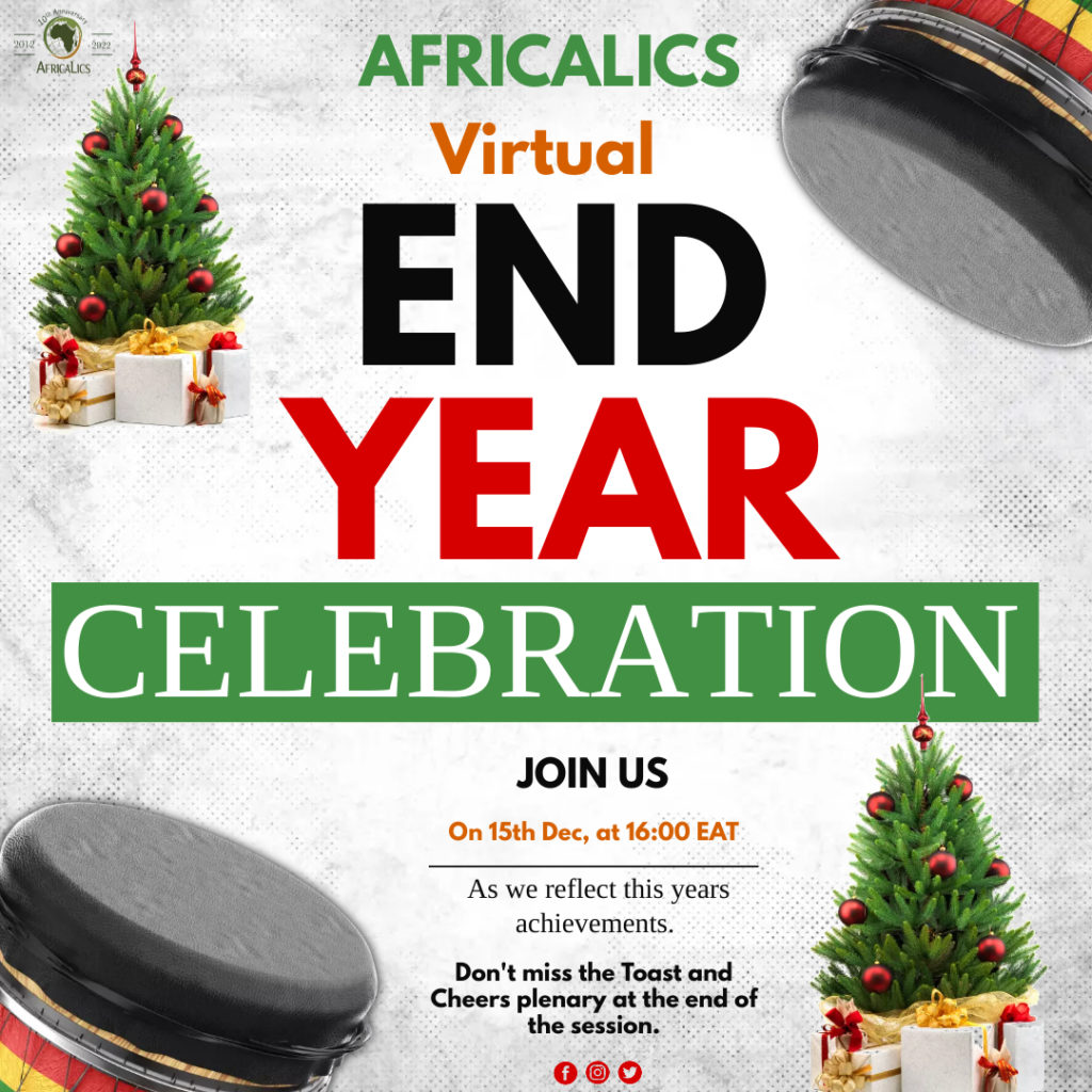 End of year party celebration – AfricaLics
